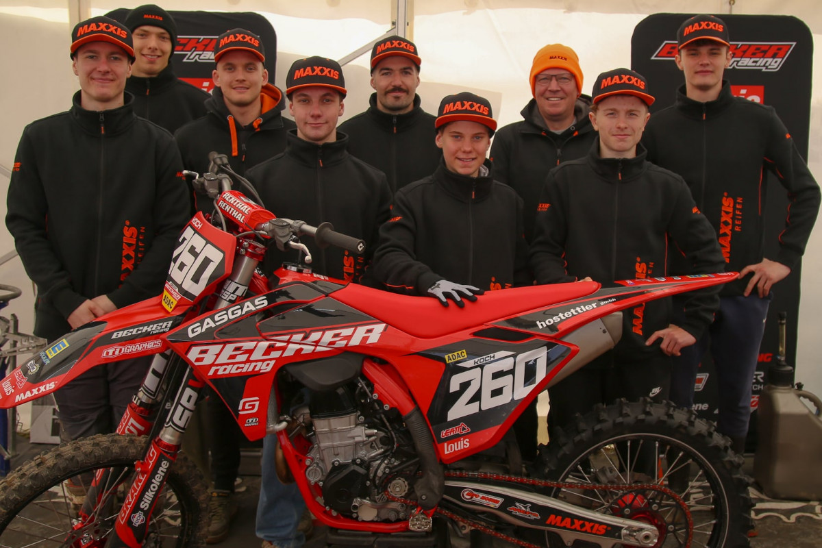 Erster Podiumsplatz für Jonathan Frank im ADAC MX Junior Cup 125 ...