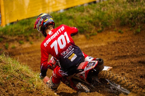 Das Team KMP Honda Racing beim Winter-MX Frankenbach - CROSS Magazin